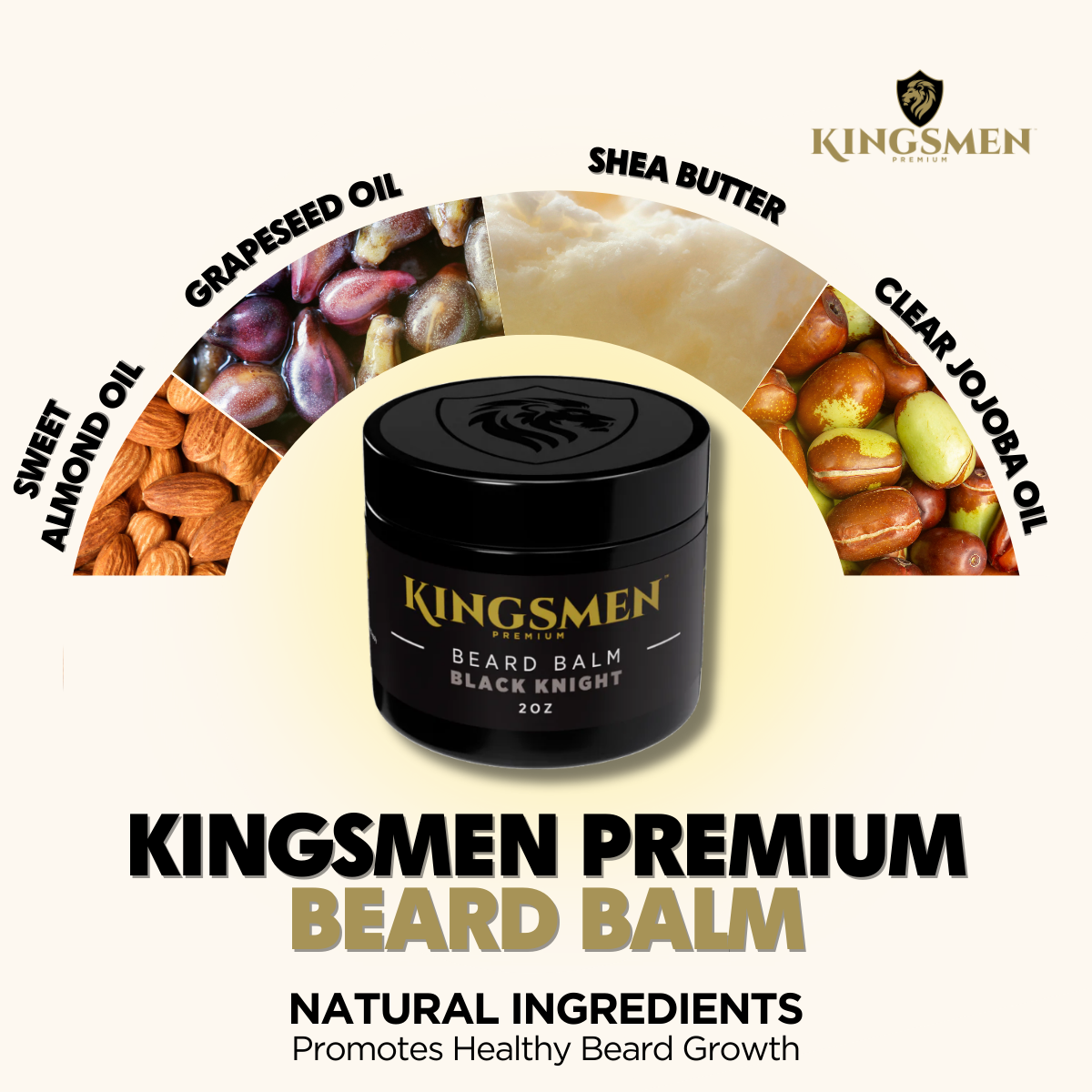Beard Balm - Beard Styling Balm | Kingsmen Premium
